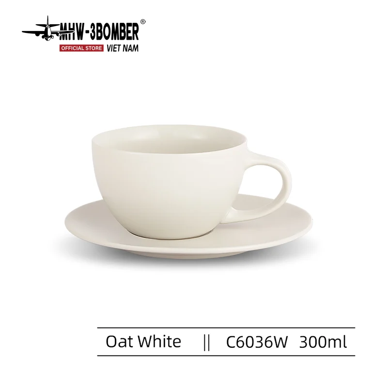 Ly Latte Art Mars MHW-3BOMBER | Bền Màu, Khó Vỡ [chinh_hang]